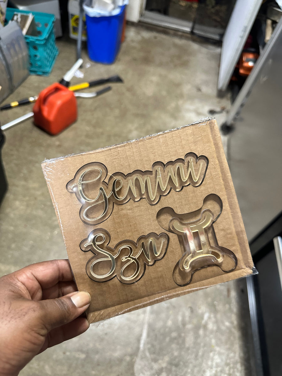 Zodiac Szn Cake Charm – Melanin Made Designs
